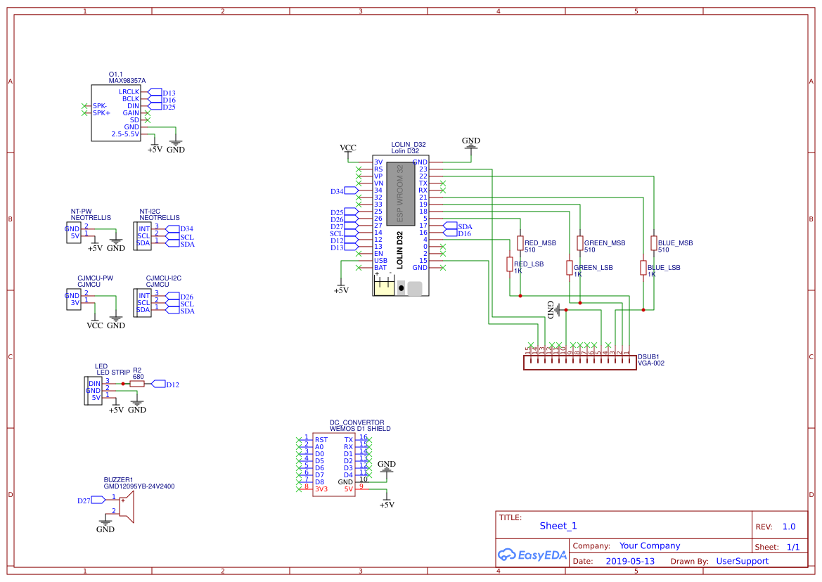 FabGL-LolinD32-Suitcase - EasyEDA open source hardware lab