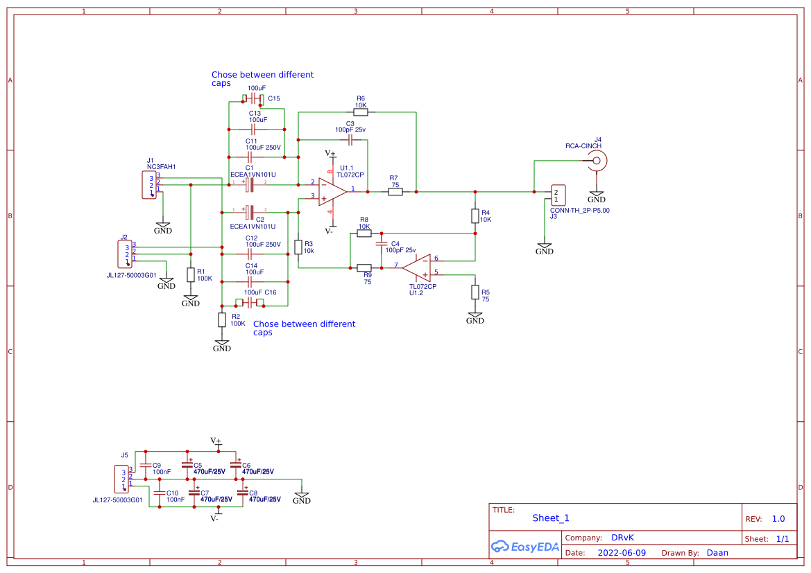 Symetrical to asymetrical converter - EasyEDA open source hardware lab