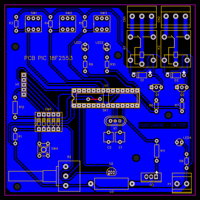 PCB_PIC18F2553 - EasyEDA open source hardware lab