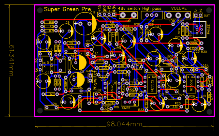 Super green pre - OSHWLab