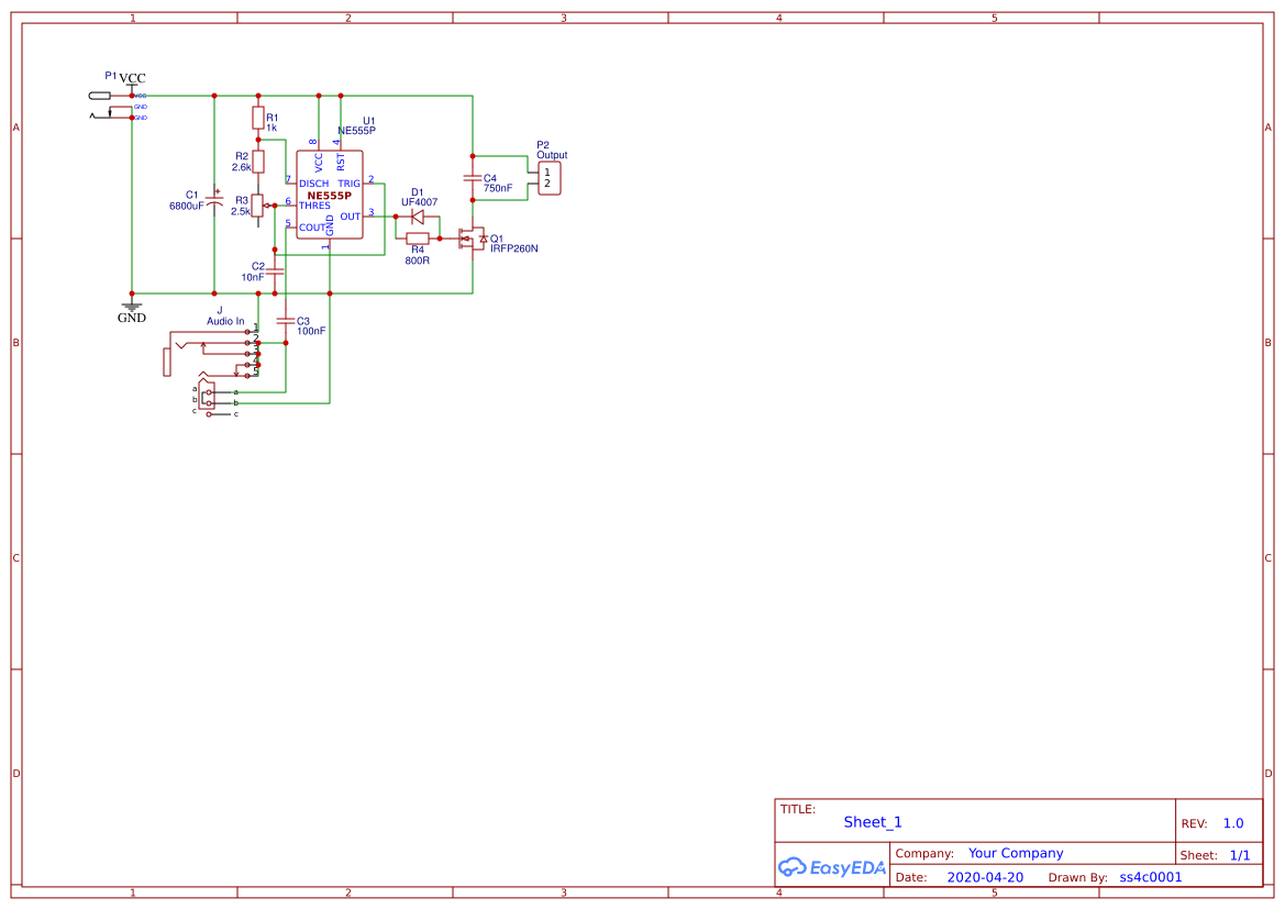 Flyback Driver - OSHWLab
