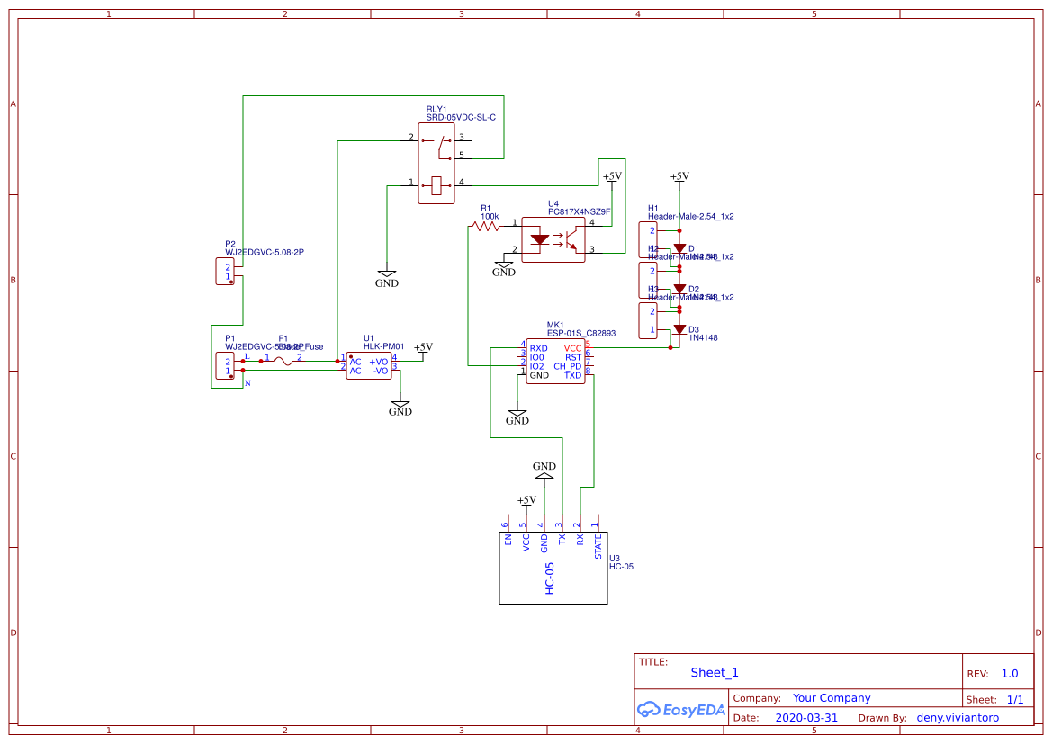 4Ds - smart socket - EasyEDA open source hardware lab