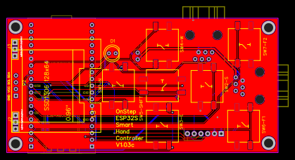 OnStep SHC ESP32 V1.03C SMD - OSHWLab