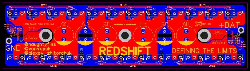 Redshift Hyperdrive - EasyEDA open source hardware lab
