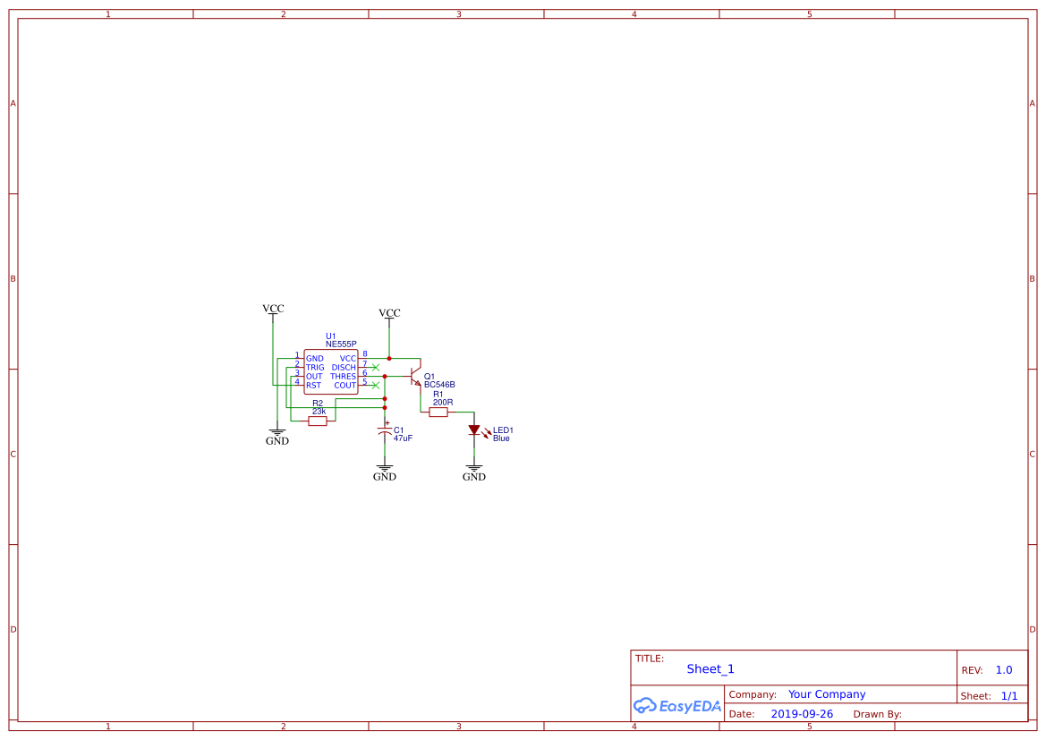 Fading diode - EasyEDA open source hardware lab