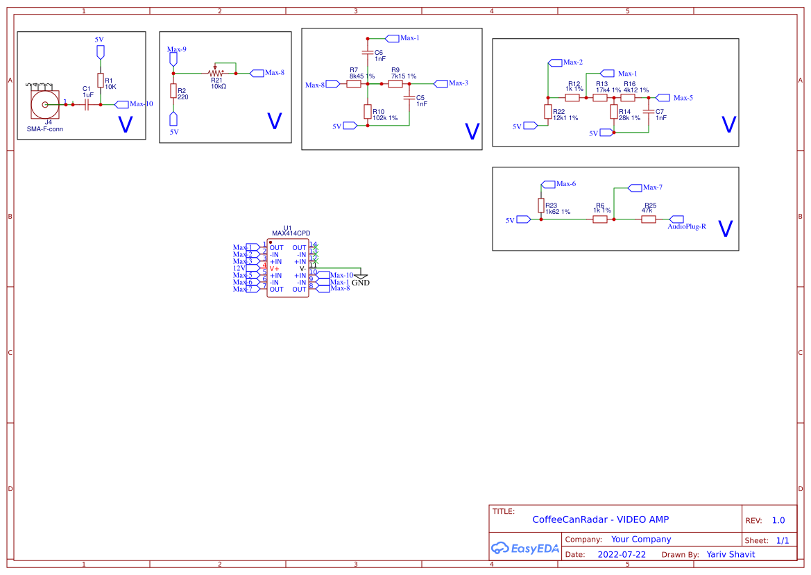 Coffee Can Radar digital part - OSHWLab