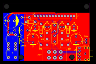 LA4508_Amp - EasyEDA open source hardware lab