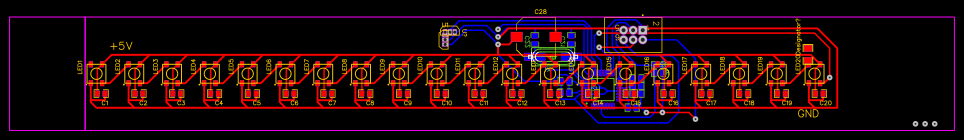 WS2812B line - EasyEDA open source hardware lab