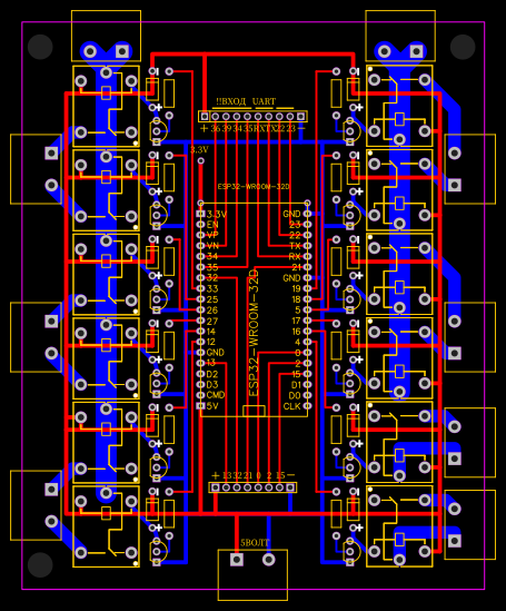 esp32-12rele-input - OSHWLab