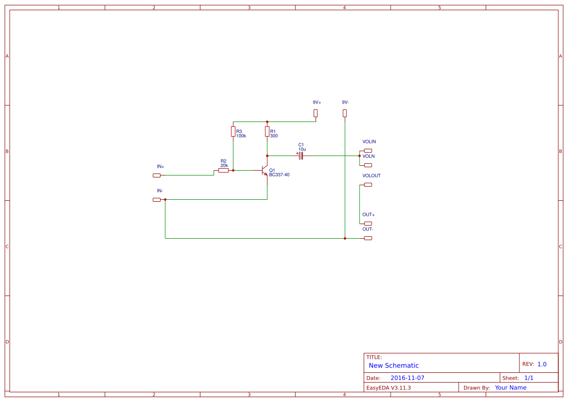 Transistor A-class preamp - OSHWLab