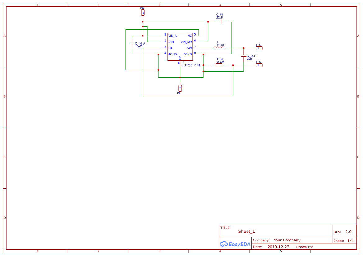 Constant Current Laser/LED Driver - OSHWLab