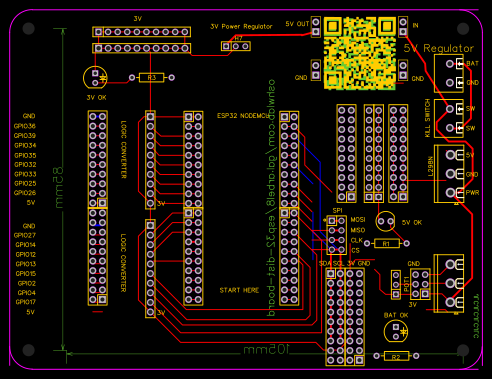 esp32 dist board - OSHWLab