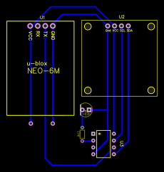 GPS SPeedometer - EasyEDA open source hardware lab