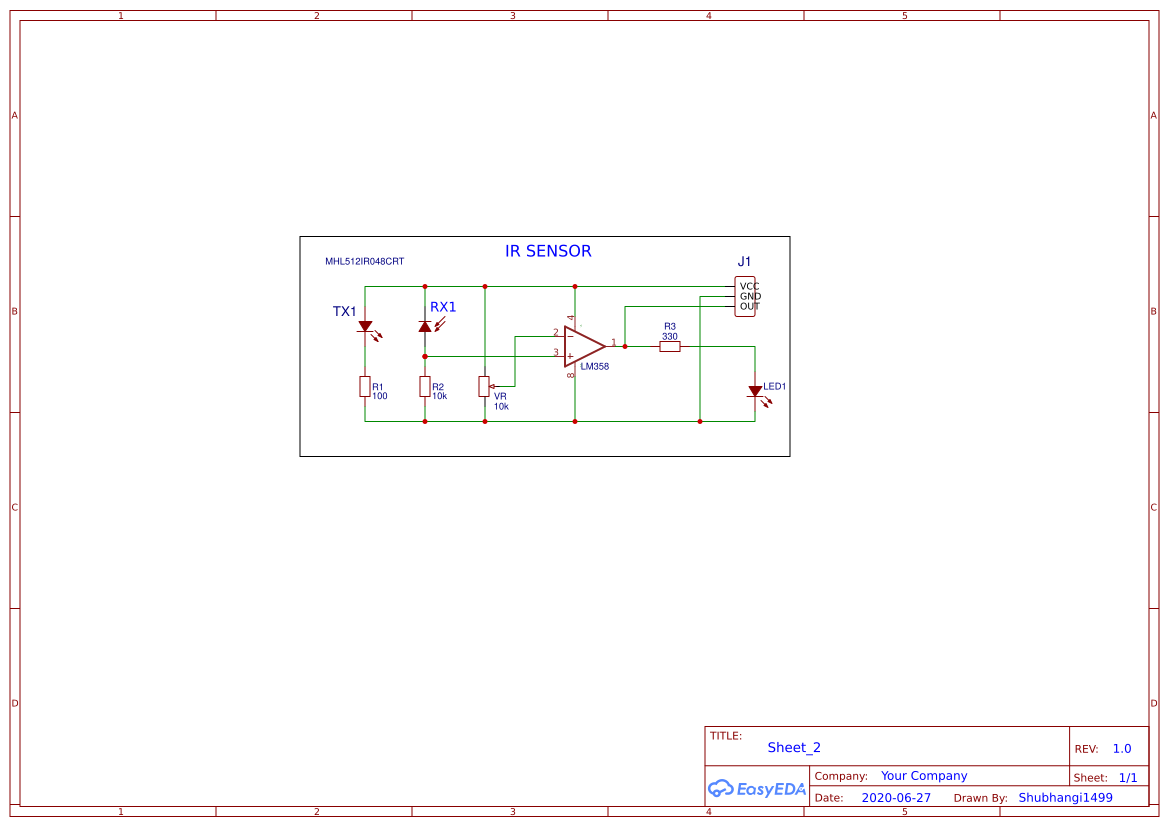 IR sensor - OSHWLab