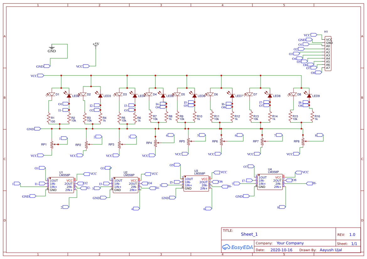 IR array - EasyEDA open source hardware lab