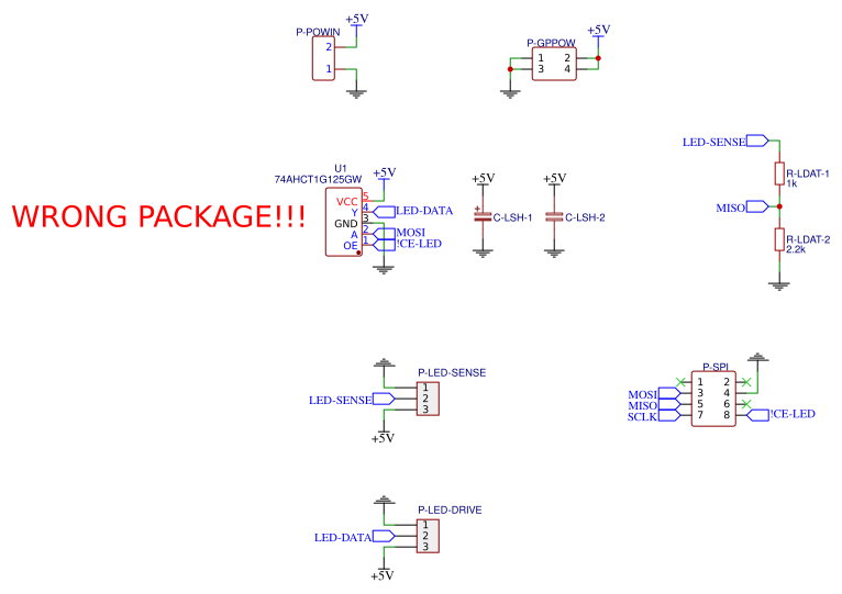 NeoPixel Level Shifter - EasyEDA open source hardware lab