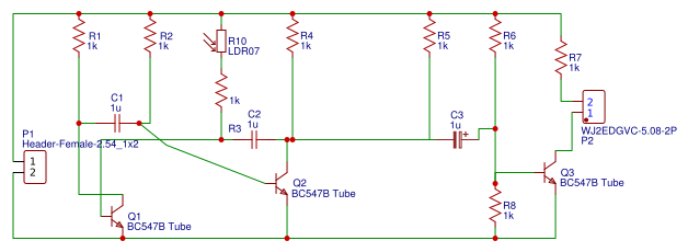 Circuitos trabalho capacitores - EasyEDA open source hardware lab