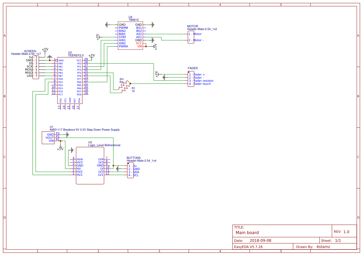 Motorized Fader - OSHWLab