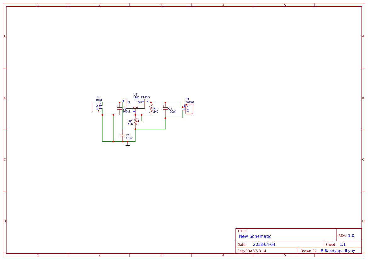 Linear voltage regulator - EasyEDA open source hardware lab