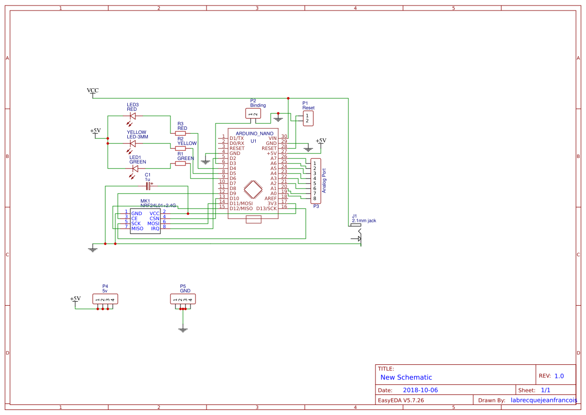 MySensors Serial Gateway - EasyEDA open source hardware lab