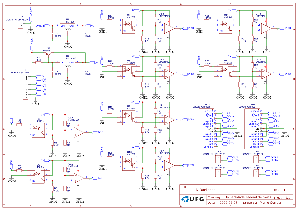 N-Daninhas - EasyEDA open source hardware lab