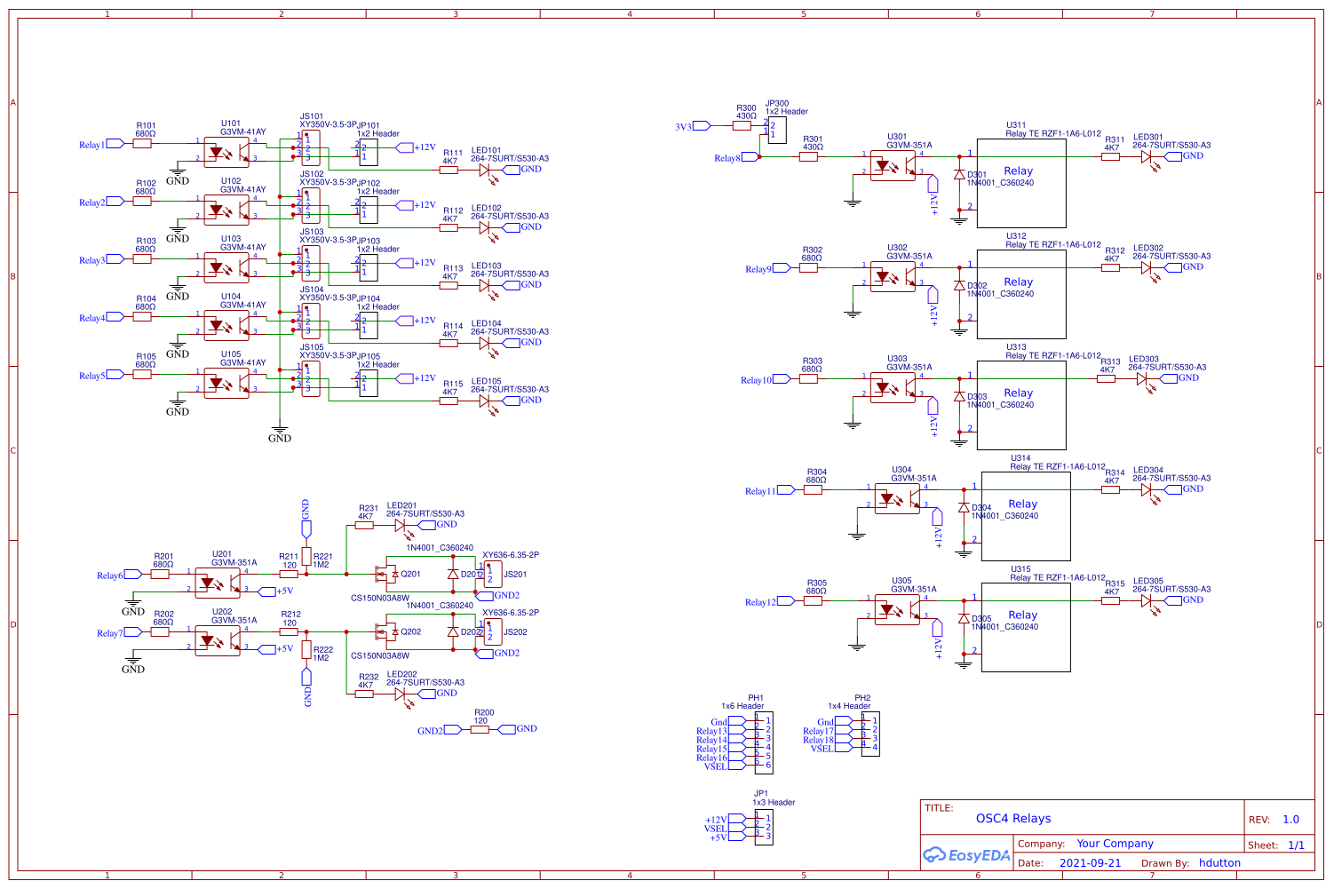 OCS4 - EasyEDA open source hardware lab