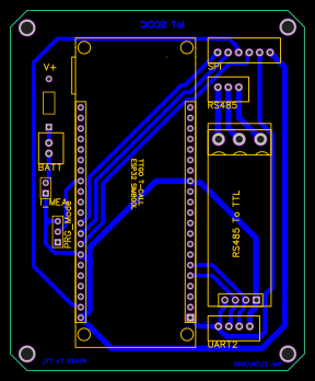 RS485-TTGO SIM800L - EasyEDA open source hardware lab