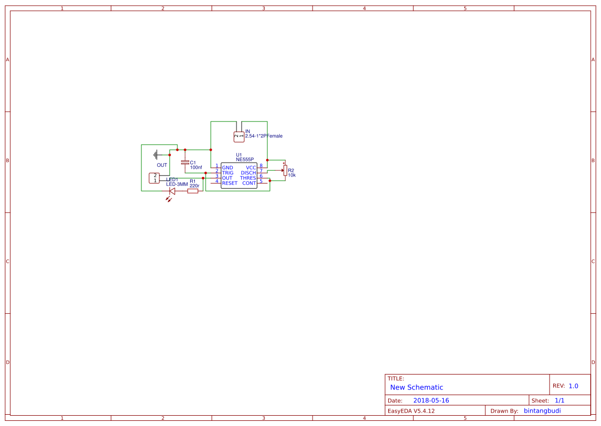 555 pwm circuit - (bintangbudi) - EasyEDA open source hardware lab