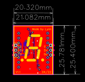 addressable 7 Segments - EasyEDA open source hardware lab