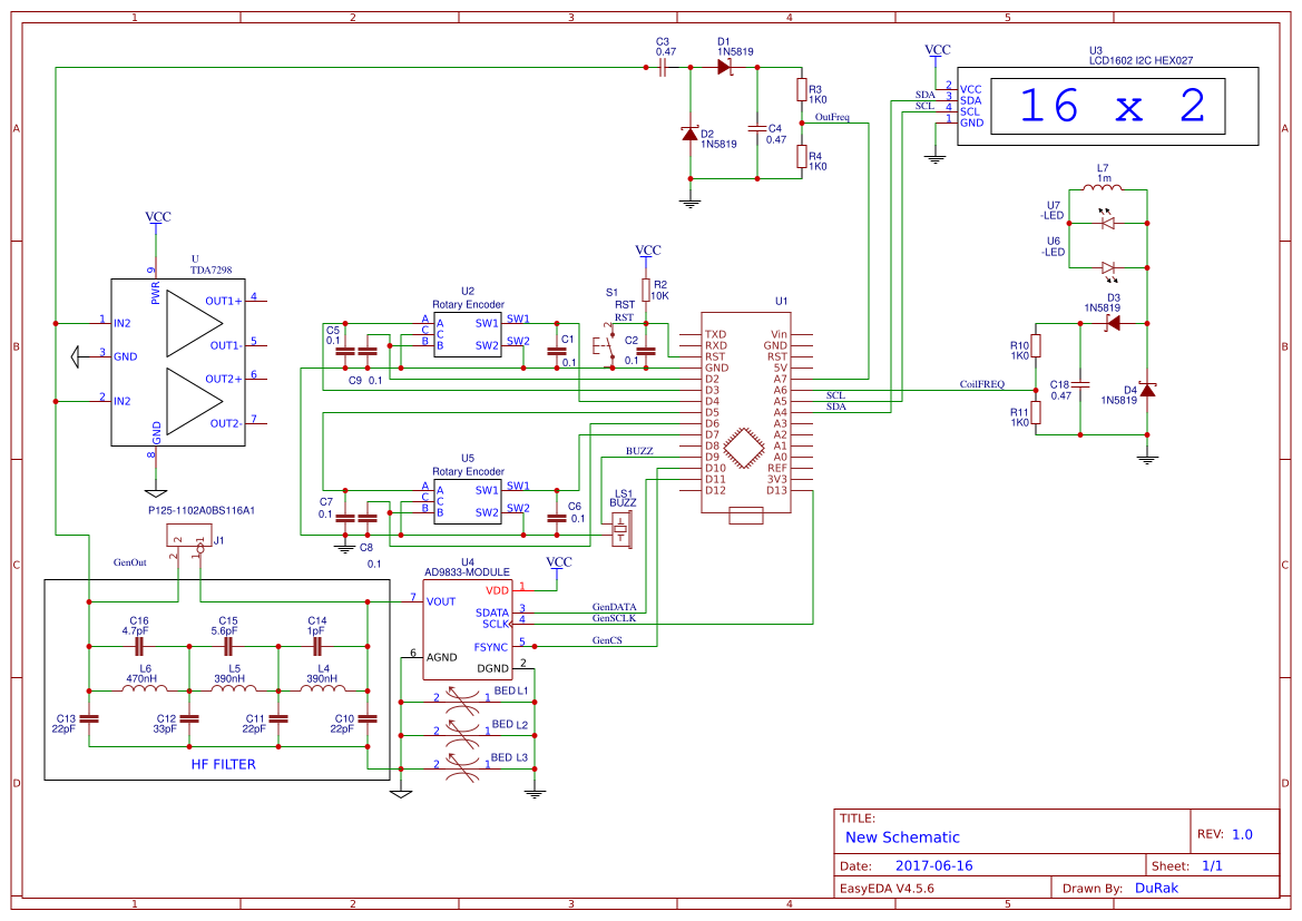 AD9833 - EasyEDA open source hardware lab