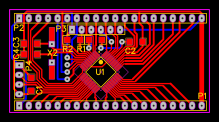LPC1114 DIL module - EasyEDA open source hardware lab