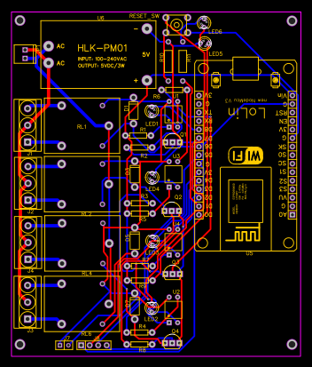 relay4ch - EasyEDA open source hardware lab