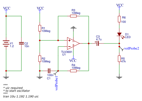 Single-cell LED Flasher - OSHWLab