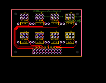 Placa para sensor temp. - EasyEDA open source hardware lab