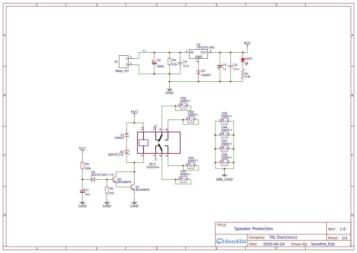Spk_Prot - EasyEDA open source hardware lab