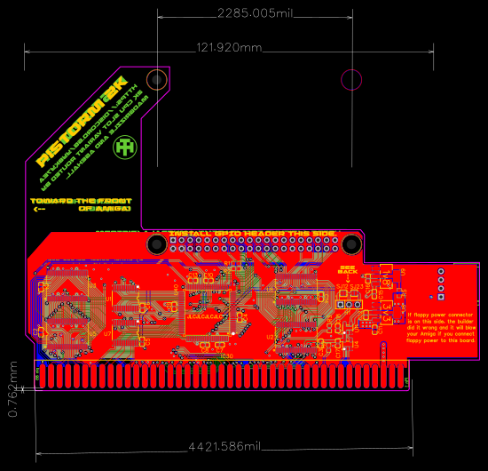 CPU Slot PiStorm 2K 0603 No C1C3 Generator - EasyEDA open source ...