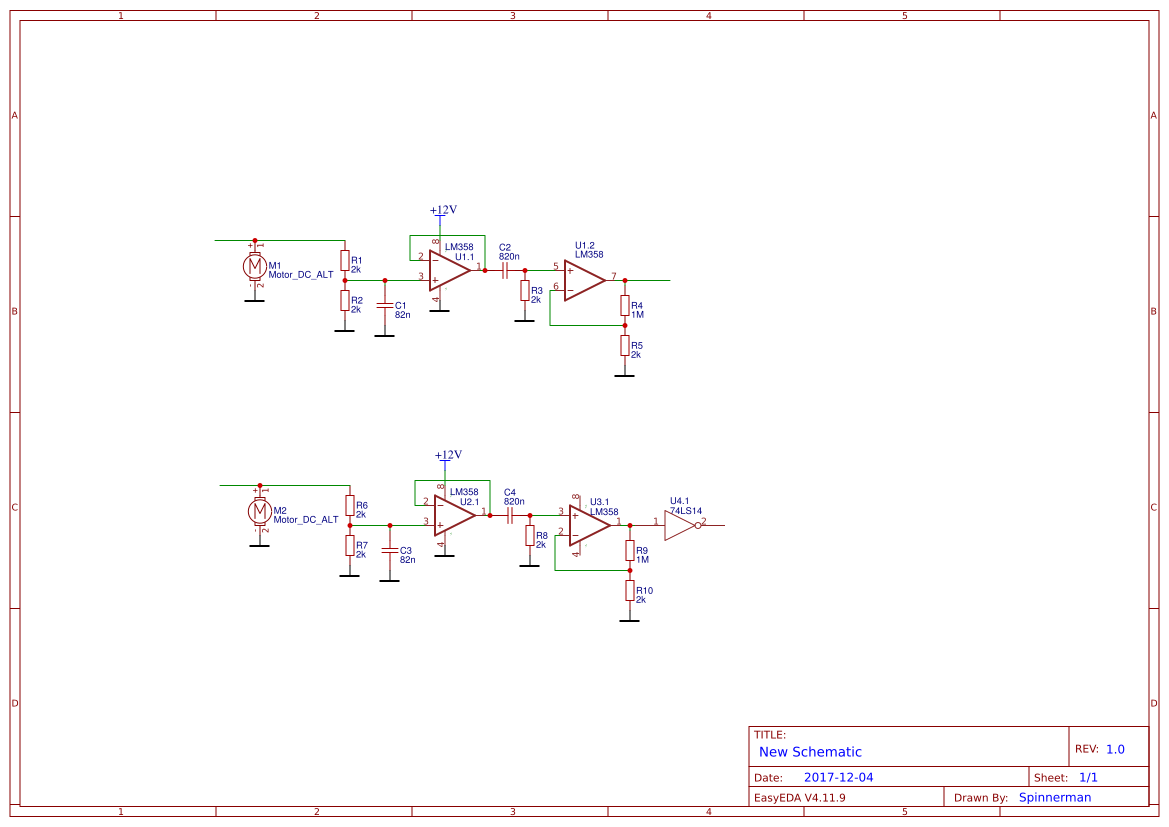 SpeedDetector_Motor_LM358 - OSHWLab