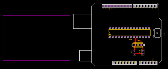 UNO Sheild for ATMega8A programming - OSHWLab