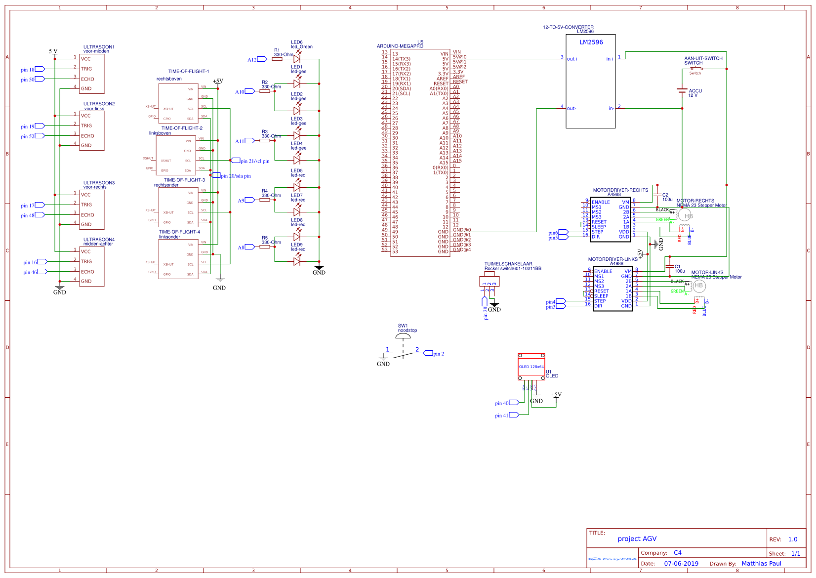 project AGV - Platform for creating and sharing projects - OSHWLab