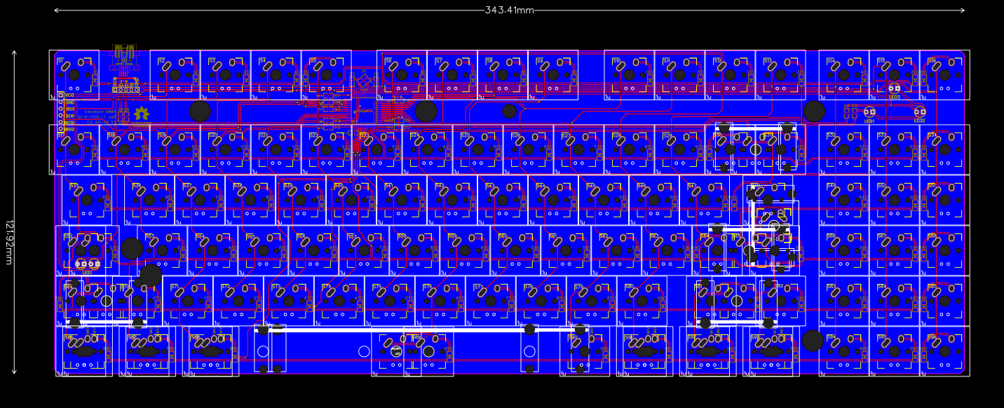 XMMX | Tenkeyless Mechanical Keyboard copy - EasyEDA open source hardware lab