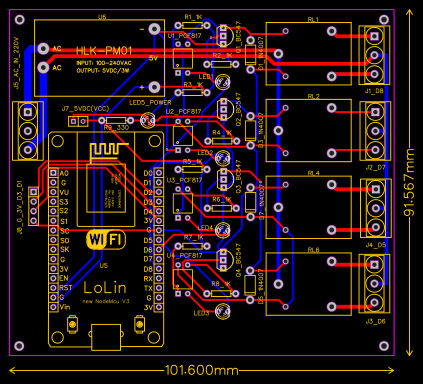 relay4ch - EasyEDA open source hardware lab