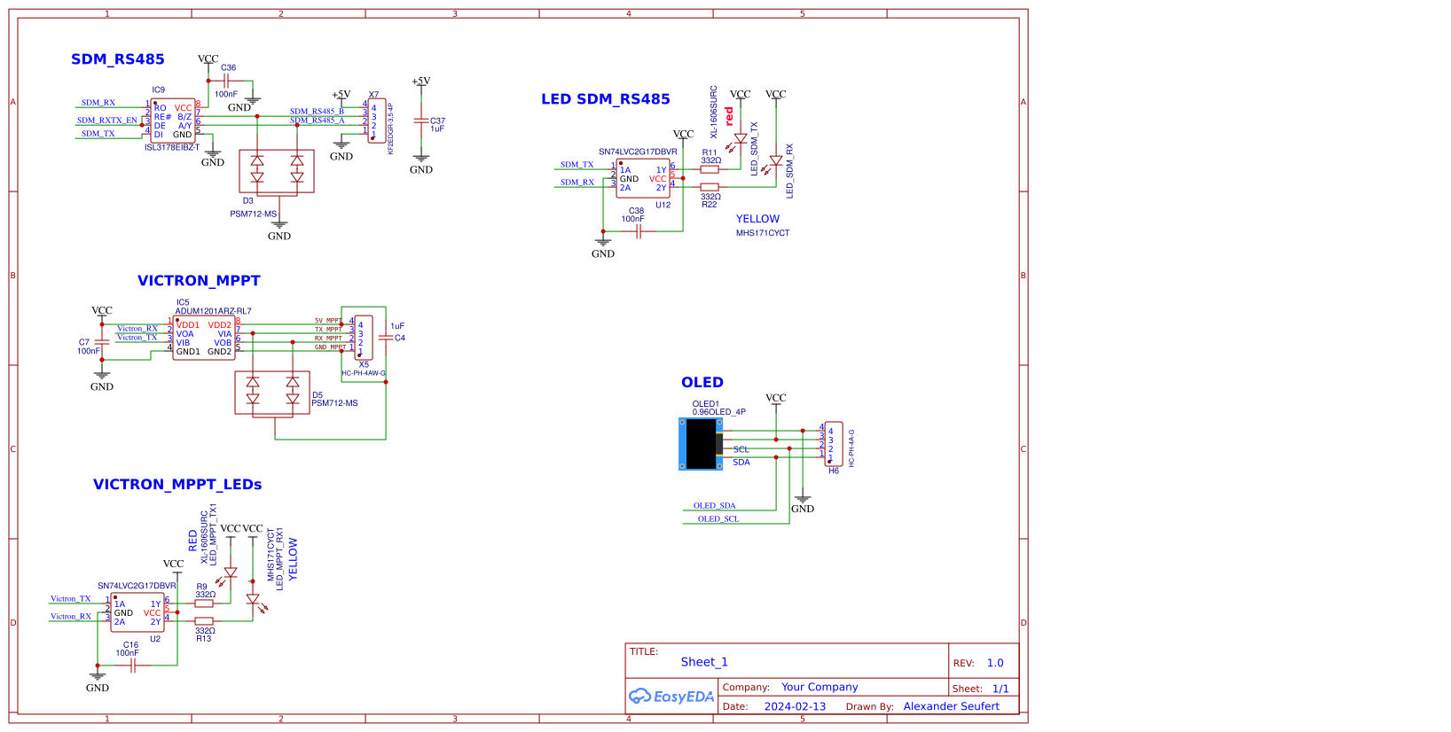 OPenDTU onBattery - EasyEDA open source hardware lab