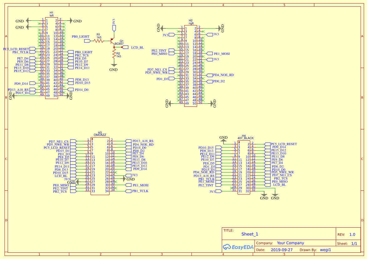 DISCOVERY_FSMC_SHIELD - EasyEDA open source hardware lab