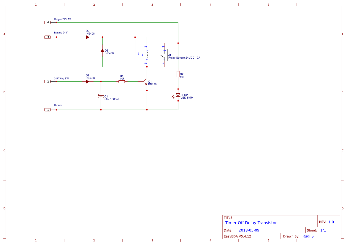 Timer Off Delay Transistor - OSHWLab