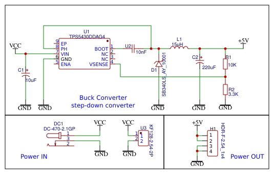PWR_in-Buck Converter - EasyEDA open source hardware lab