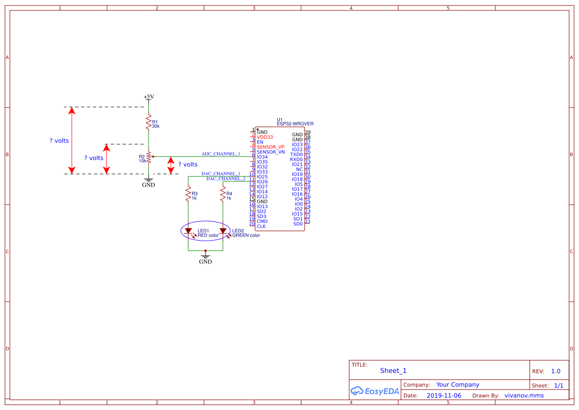 ESP32_ADC_DAC - Platform for creating and sharing projects - OSHWLab