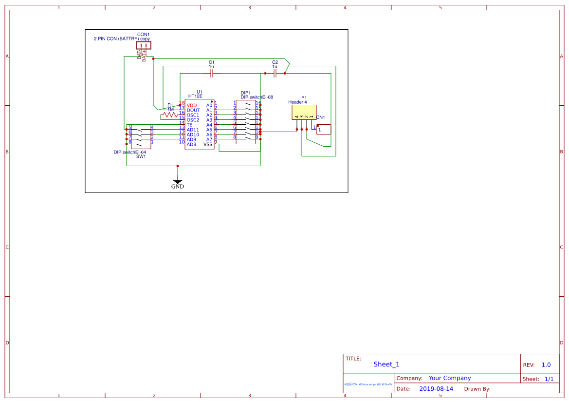 rf ht12E - EasyEDA open source hardware lab