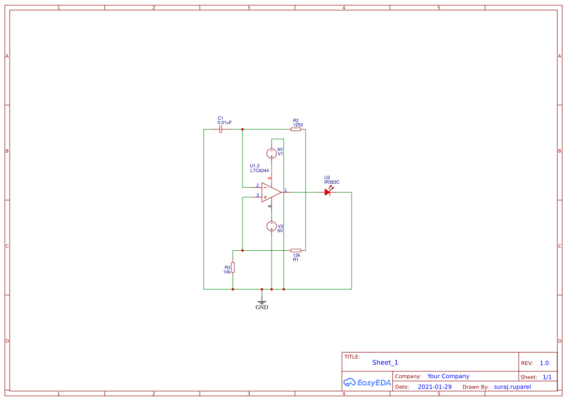 IV Drip Monitoring System - EasyEDA open source hardware lab