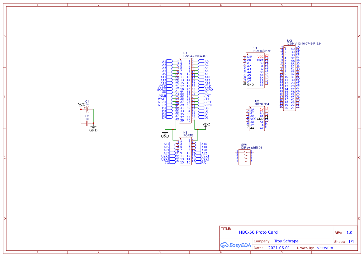 HBC-56 Proto Card - OSHWLab