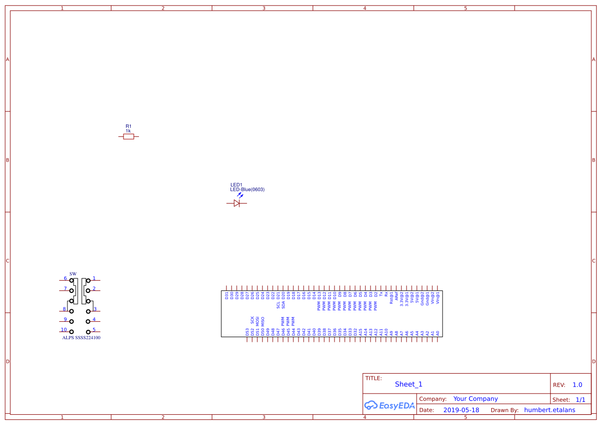 Essai Lexidata - EasyEDA open source hardware lab